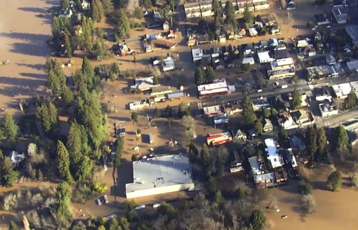 Around 2,000 Homes and Buildings Have Flooded Around the Russian River