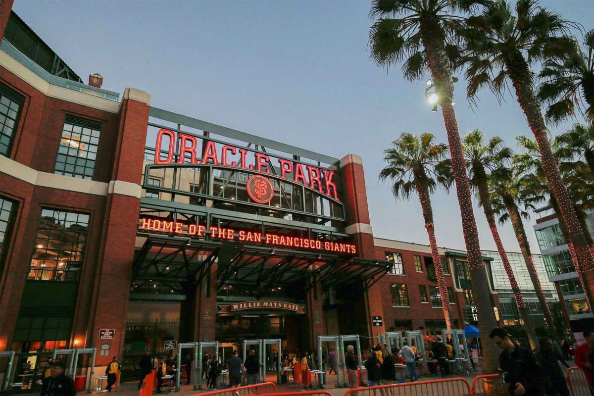 AT T Park Is Now Oracle Park And It Has A New Scoreboard Ahead Of