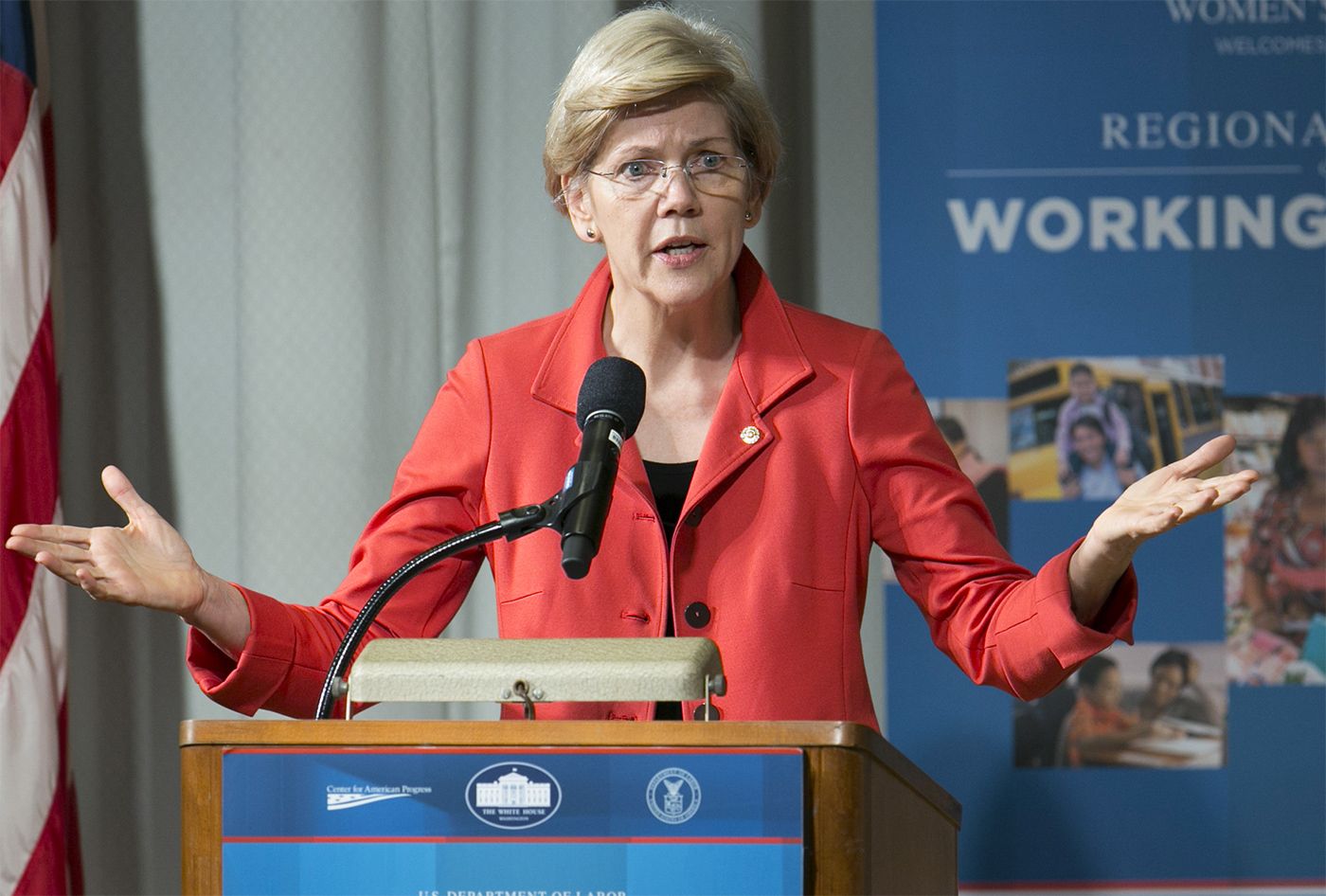 Elizabeth Warren Campaign Puts Up 'Break Up Big Tech' Billboard In SoMa