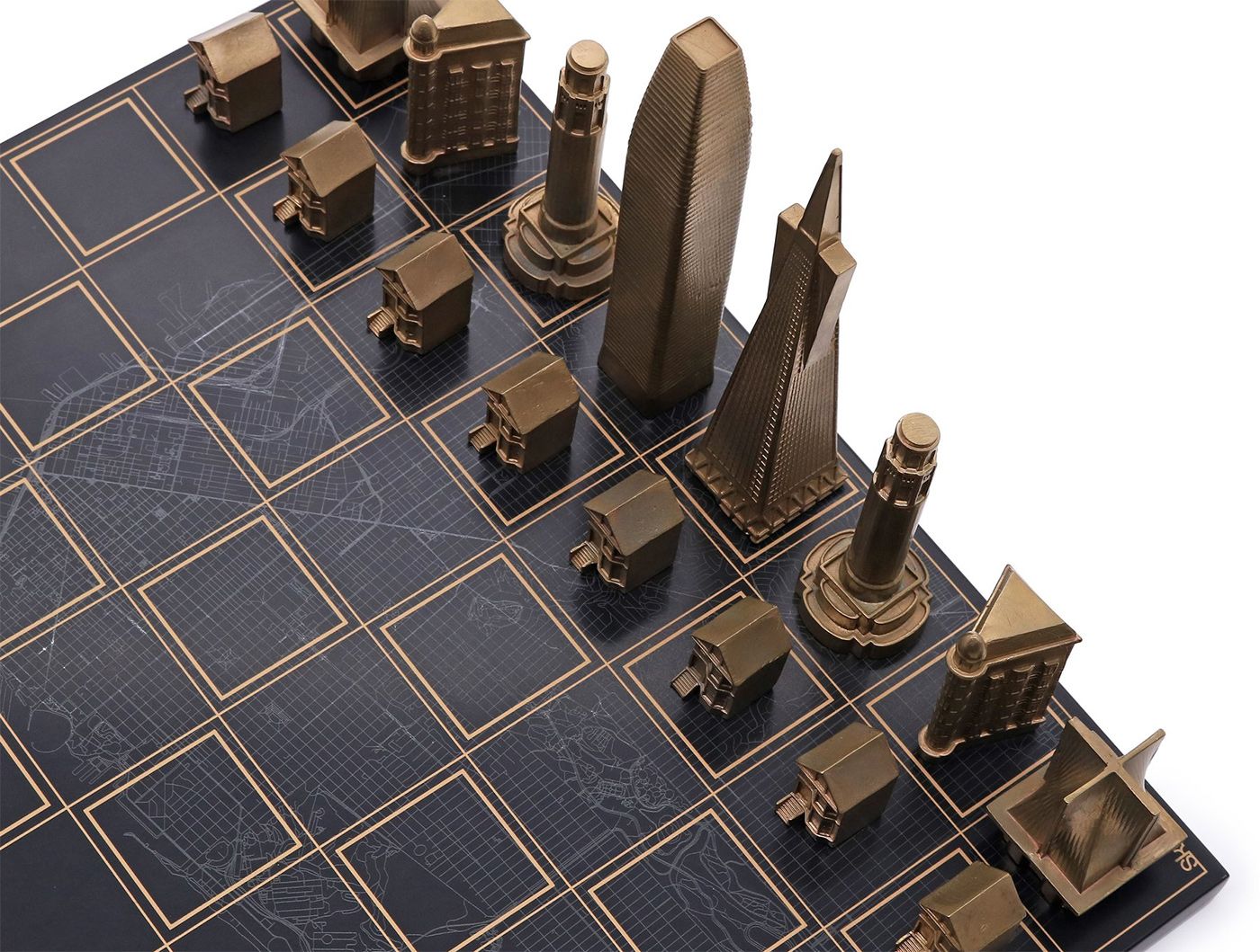 Play Chess With The SF Skyline With This Fancy New Chess Set
