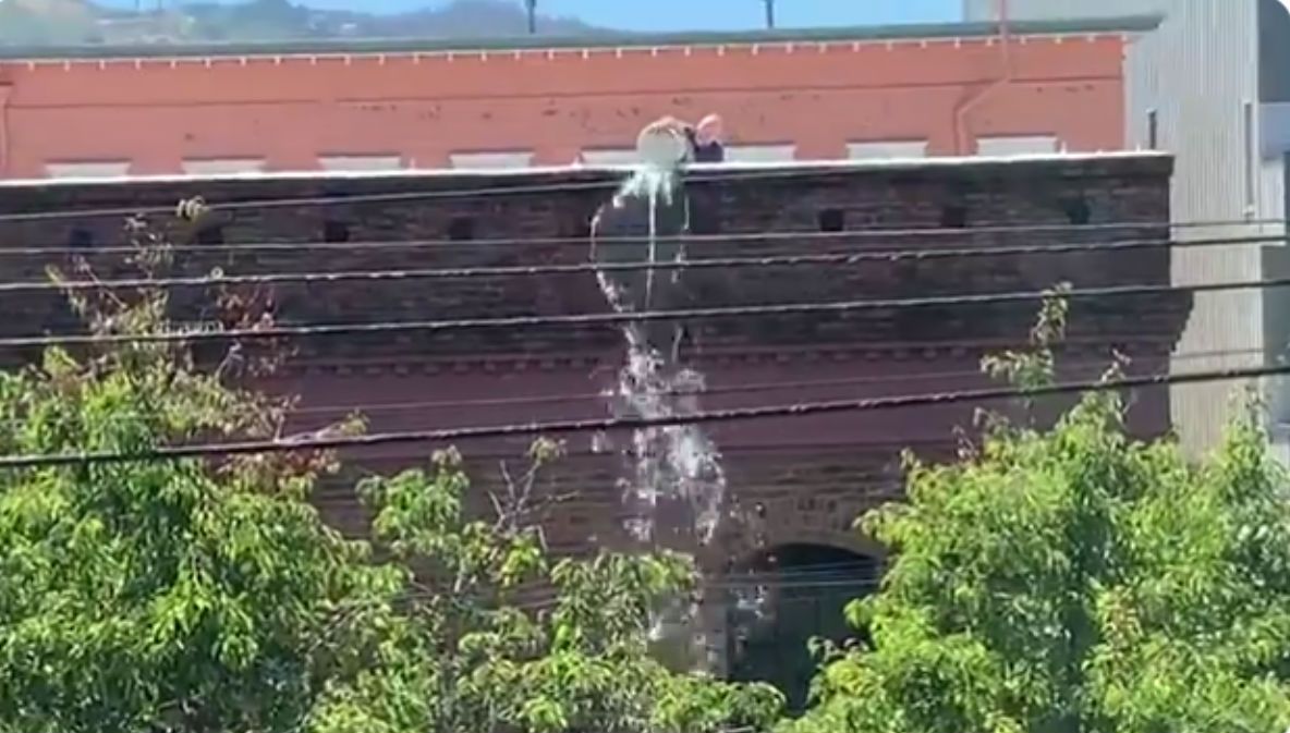 SFPD Investigating Case of Guy Who Dumped Bucket of Water On Homeless Woman