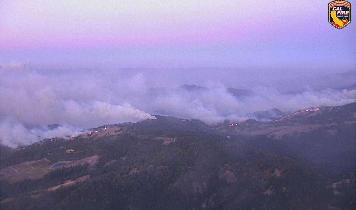 Kincade Fire Containment Rises to 15 Percent Ahead of Wind Resurgence