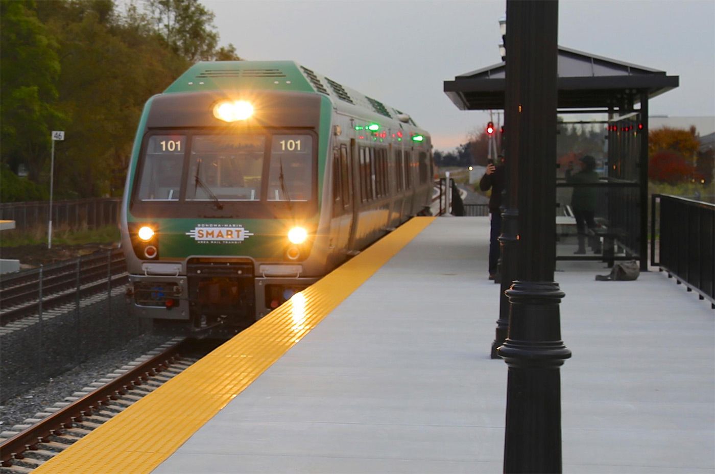 Day Around the Bay: SMART Train Reaches Larkspur