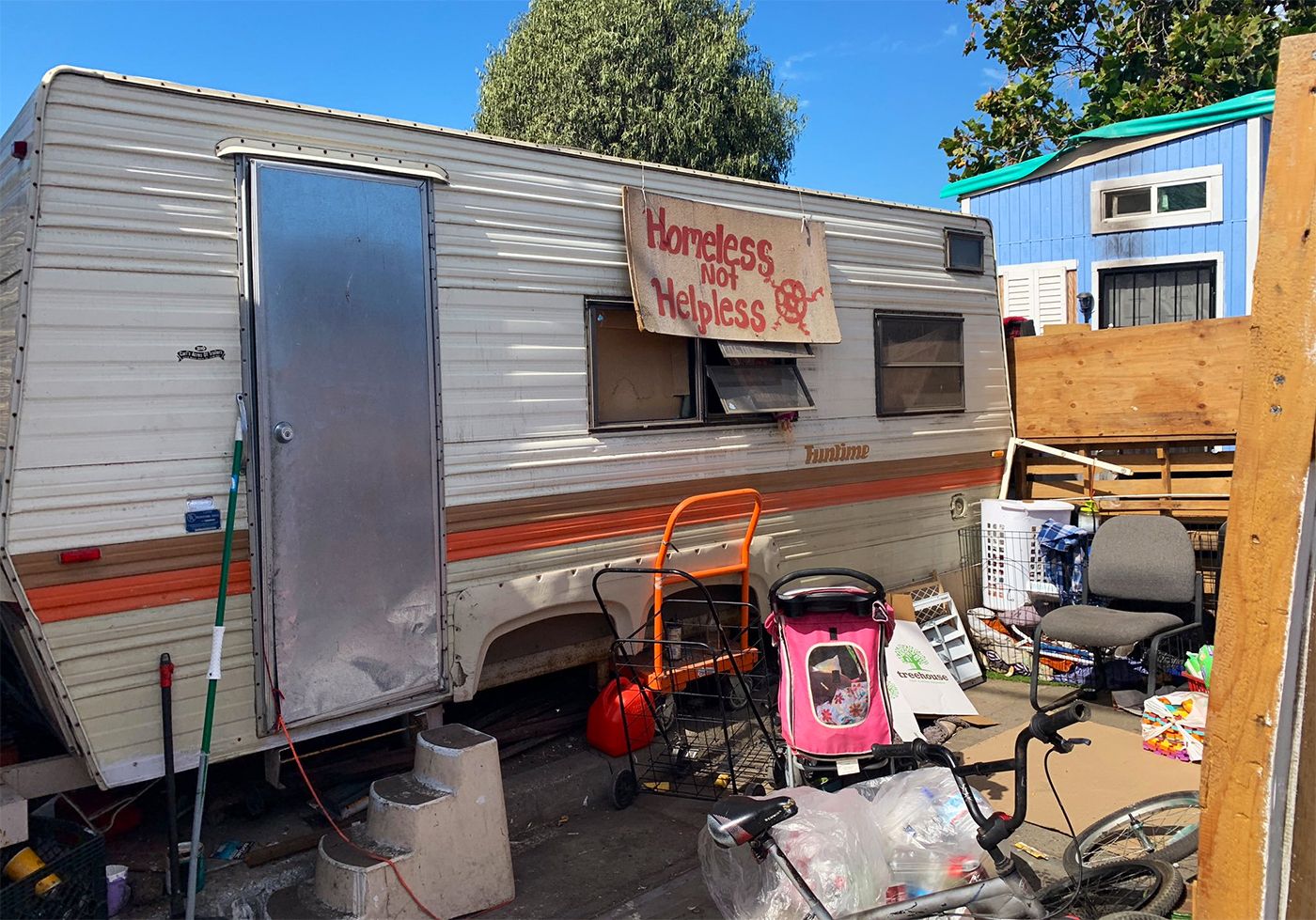 Sanctioned RV Lot for Homeless In Oakland Delayed After Some Encampment ...