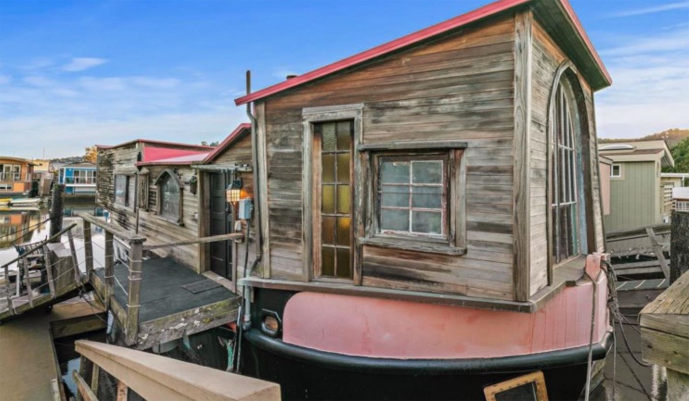 Shel Silverstein's Sausalito Houseboat Hits the Market Again, Post ...