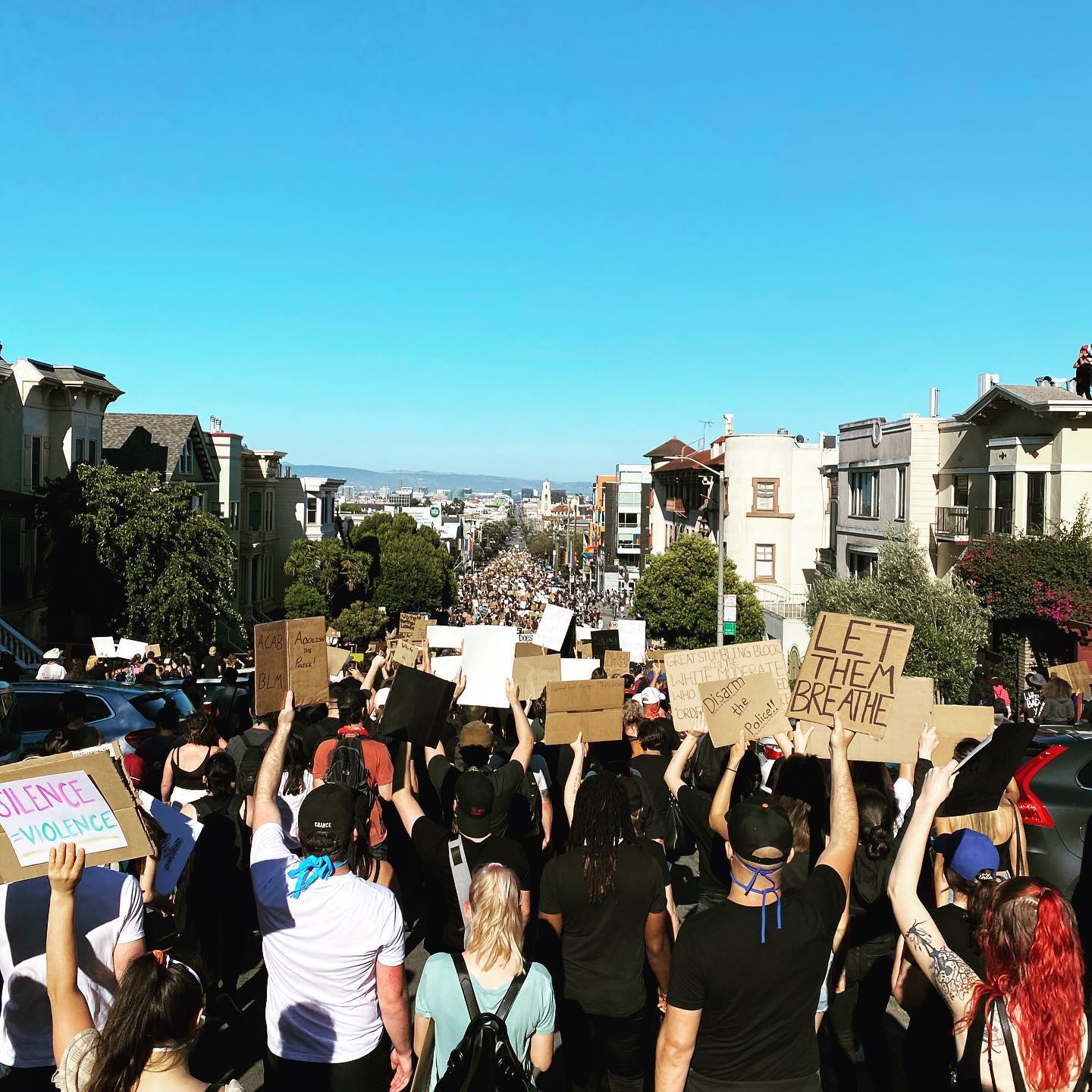 Photos From Wednesday's Peaceful Youth March in SF's Mission District