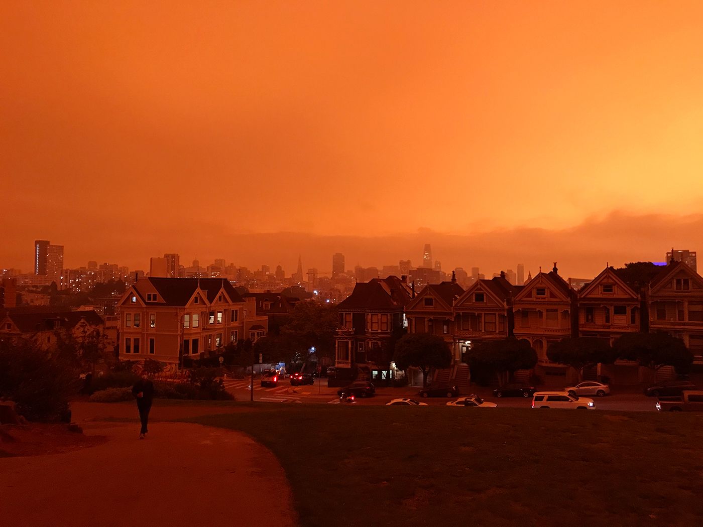 14 Photos Of San Francisco Landmarks Under a 'Blade Runner 2020' Orange Sky
