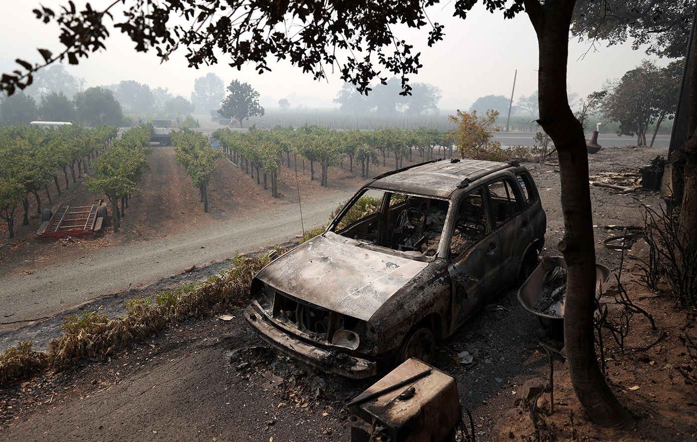 Glass Fire Gains 1,800 Acres Overnight As Dry Conditions and Another ...