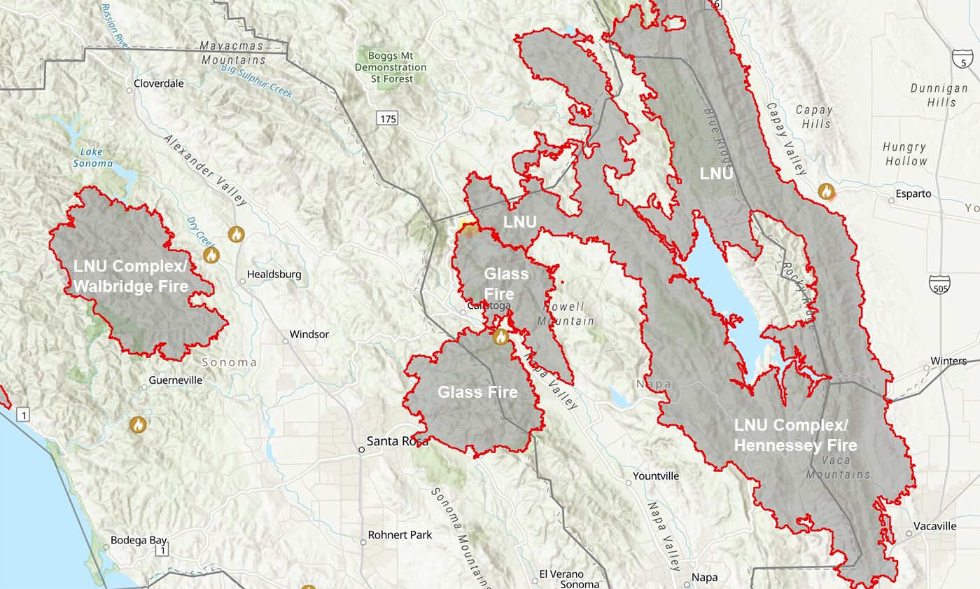 Glass Fire 58% Contained; Toll of Destroyed Homes Hits 616