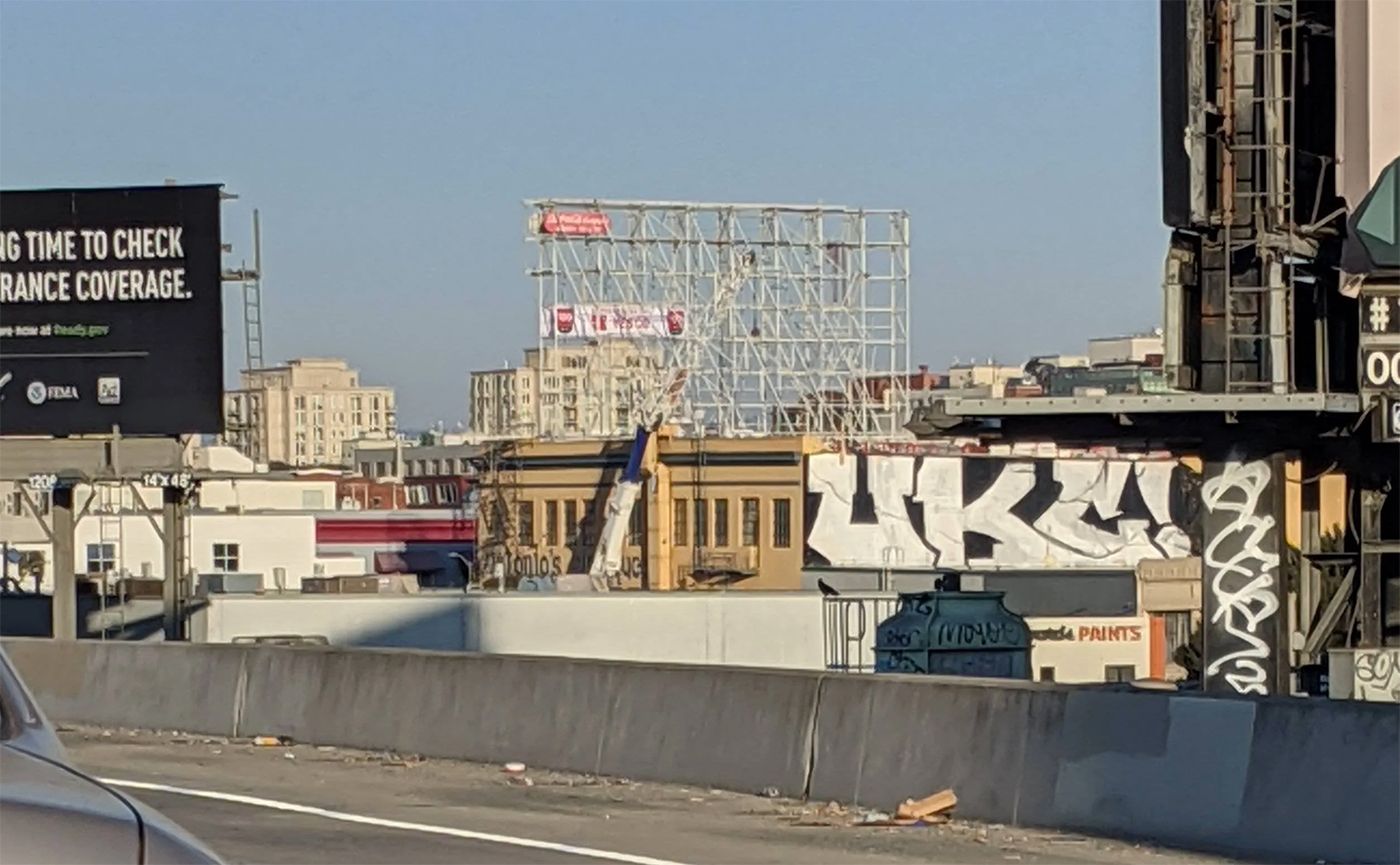 Photo: Coca-Cola Billboard, RIP