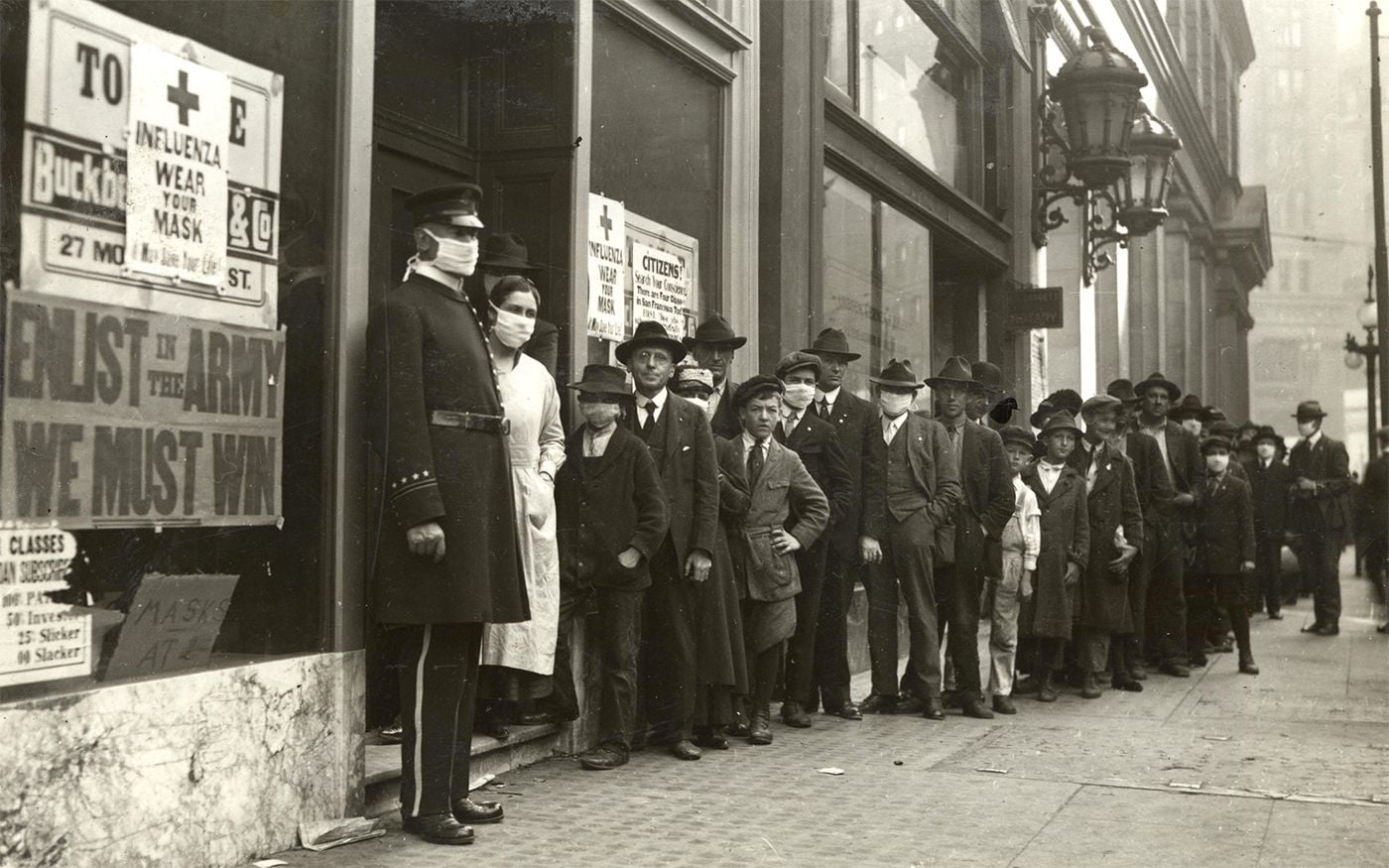 History Reminder: The 1918 Flu Came Roaring Back In January In San ...