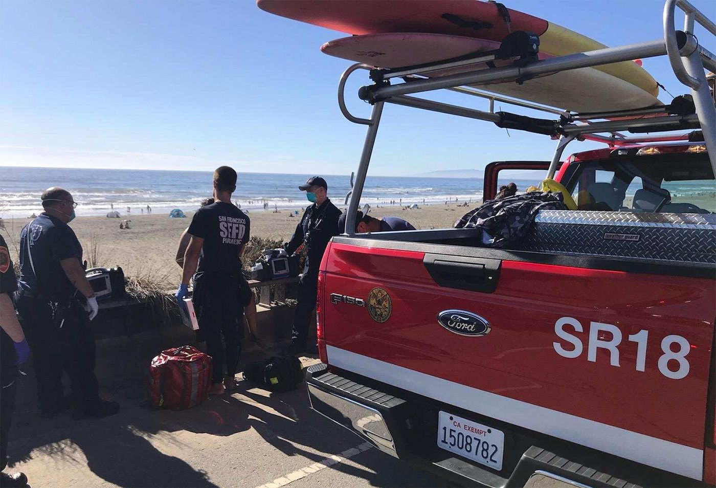 SF Firefighter Talks COVID Fears, and About a Crazy Weekend of Ocean ...