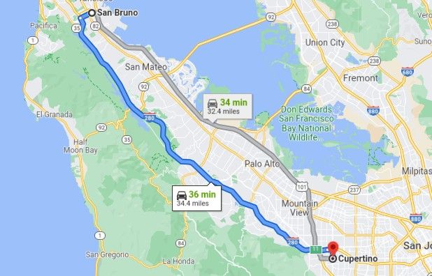 I-280 On the Peninsula Is the Roadkill Capital of California