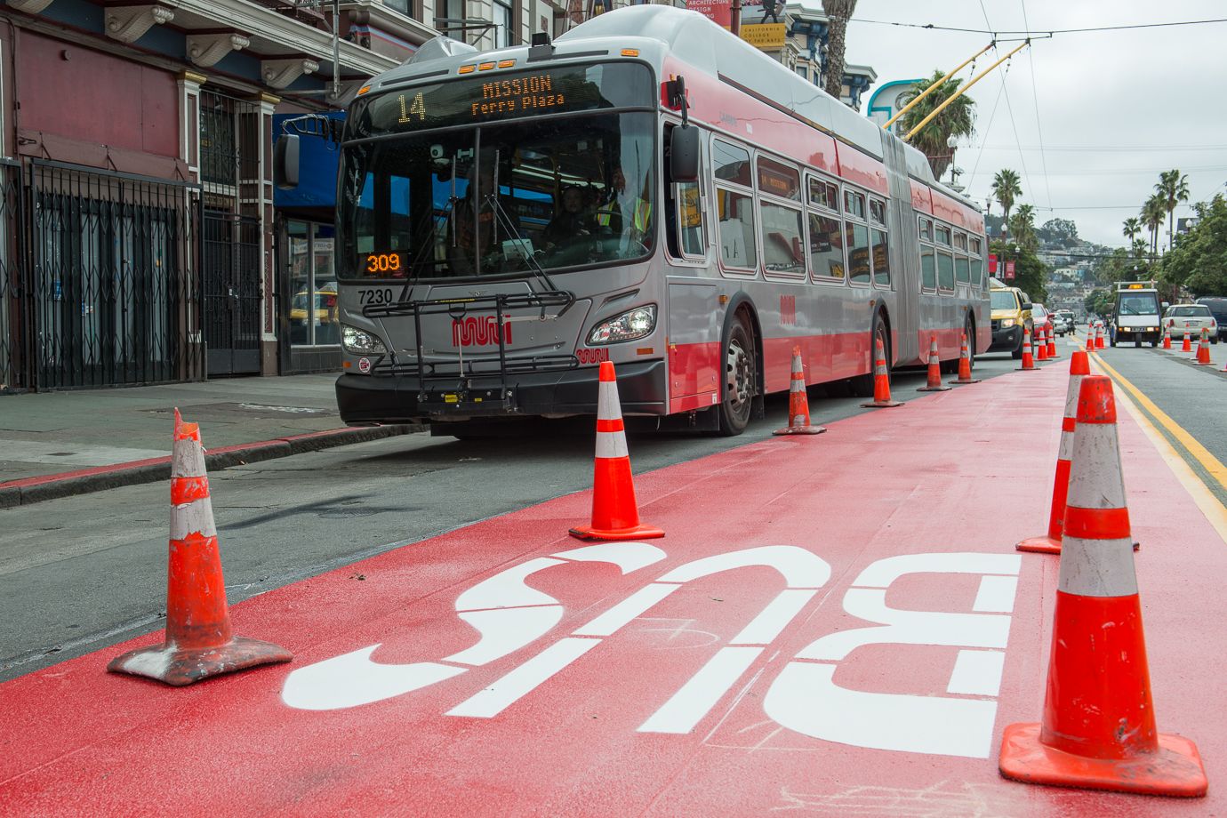 Brace Yourself — Another Large ‘Red Bus Lane’ Construction Project ...