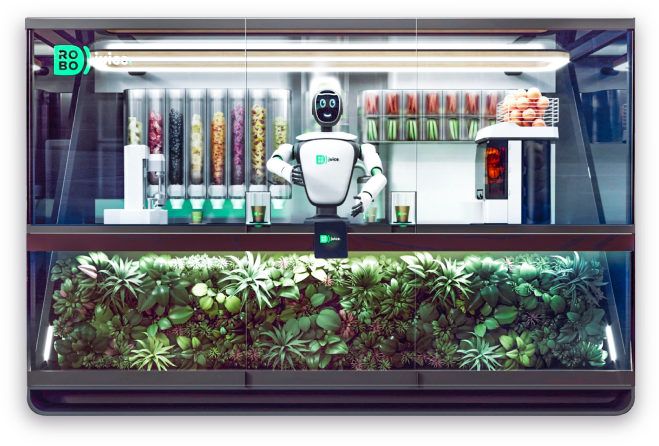 Smoothie-Making Robot Arrives at Metreon, Robot Asks To Be Tipped