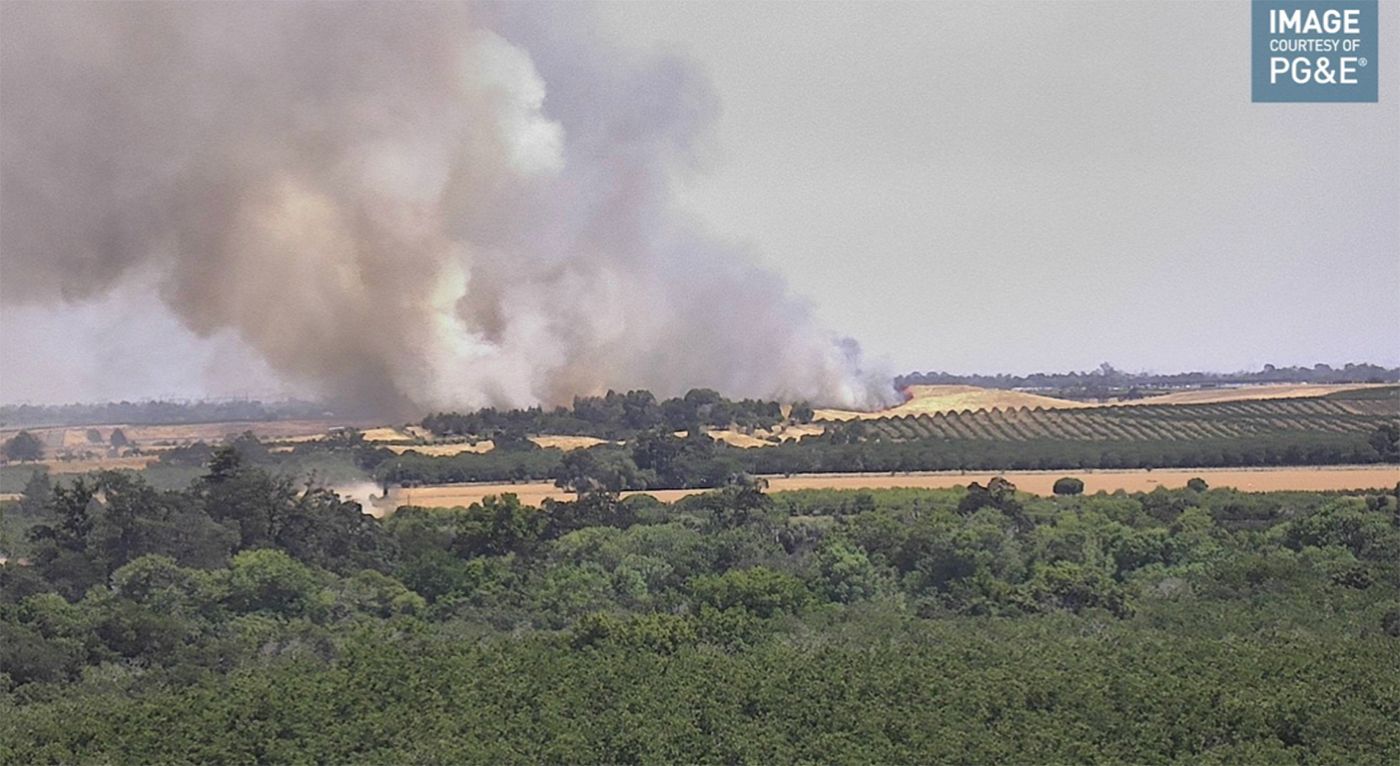 Day Around the Bay: 100-Acre Fire Burning In Winters Near Solano County