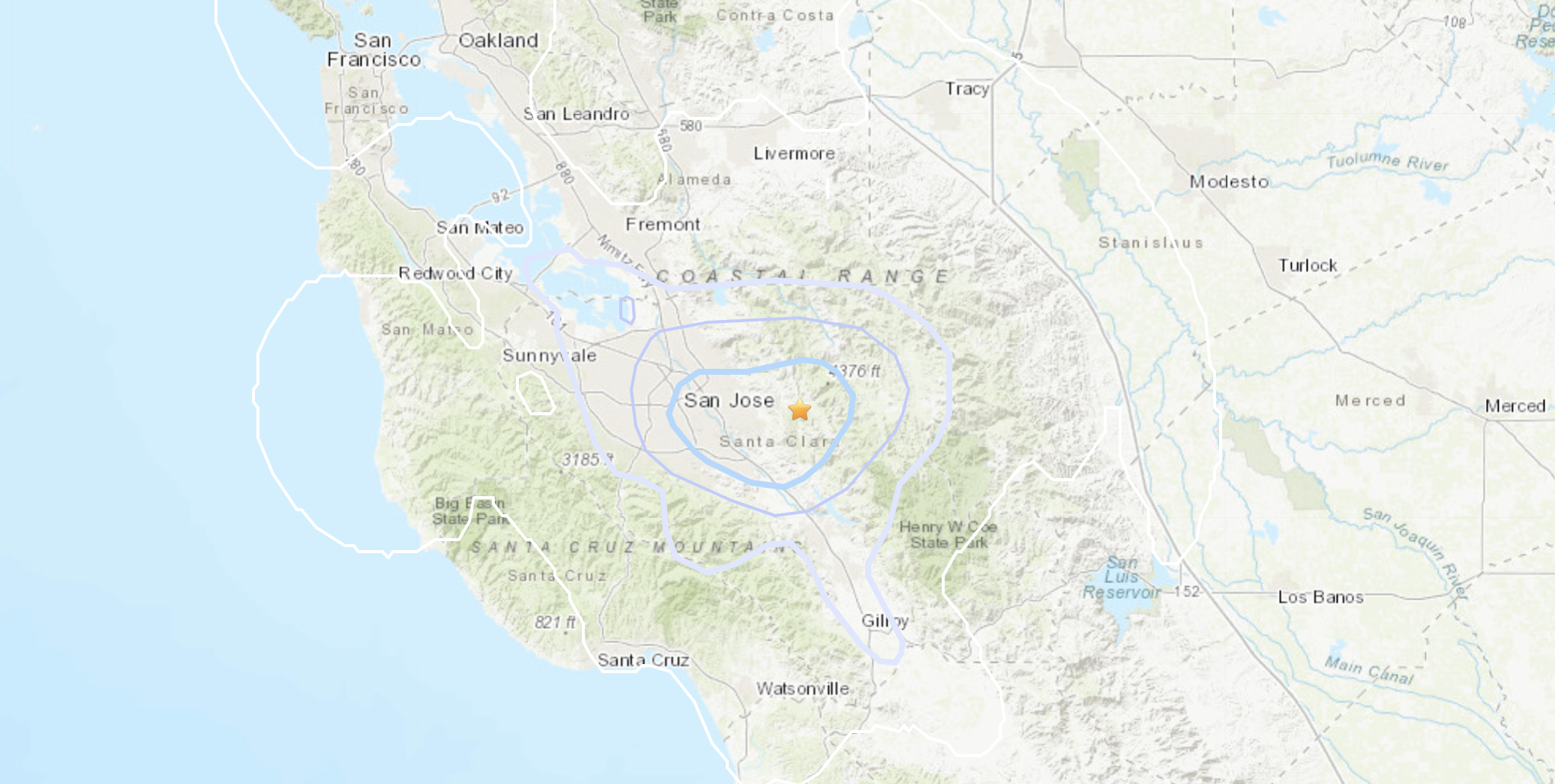 Did You Feel It? 3.5M Earthquake Rattles Off Near San Jose