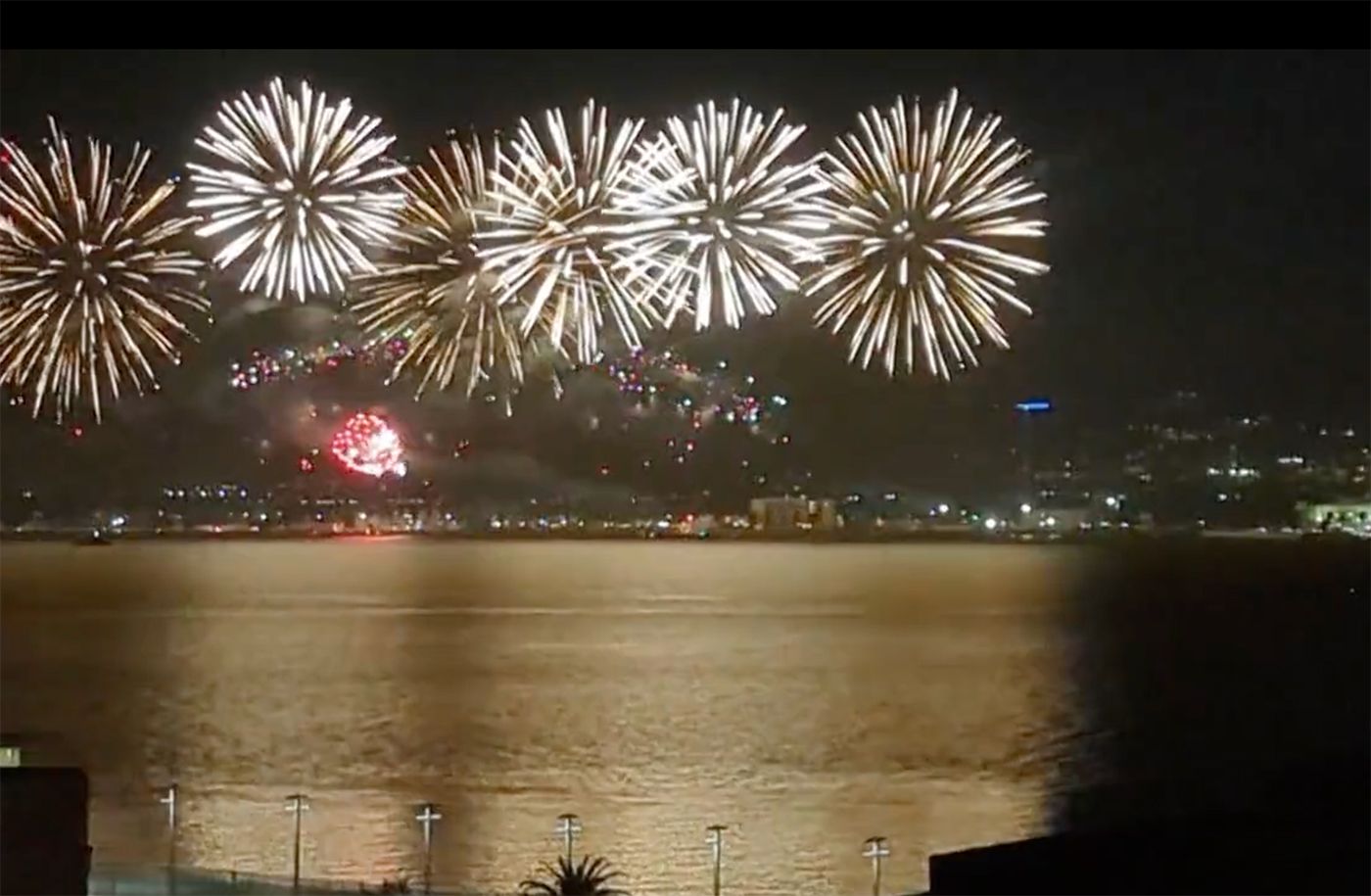 Those Fireworks Over the Bay Wednesday Night Were For a Movie Shoot