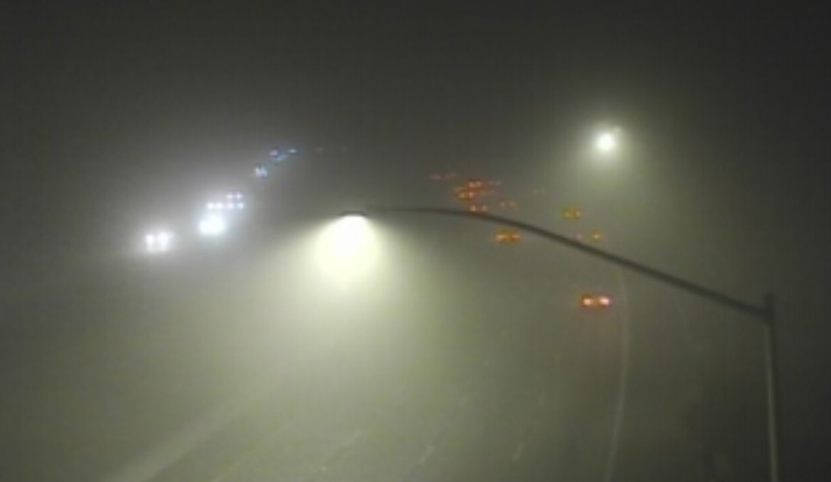 Monday Morning Headlines: Dense Fog Covers Inland Bay Area