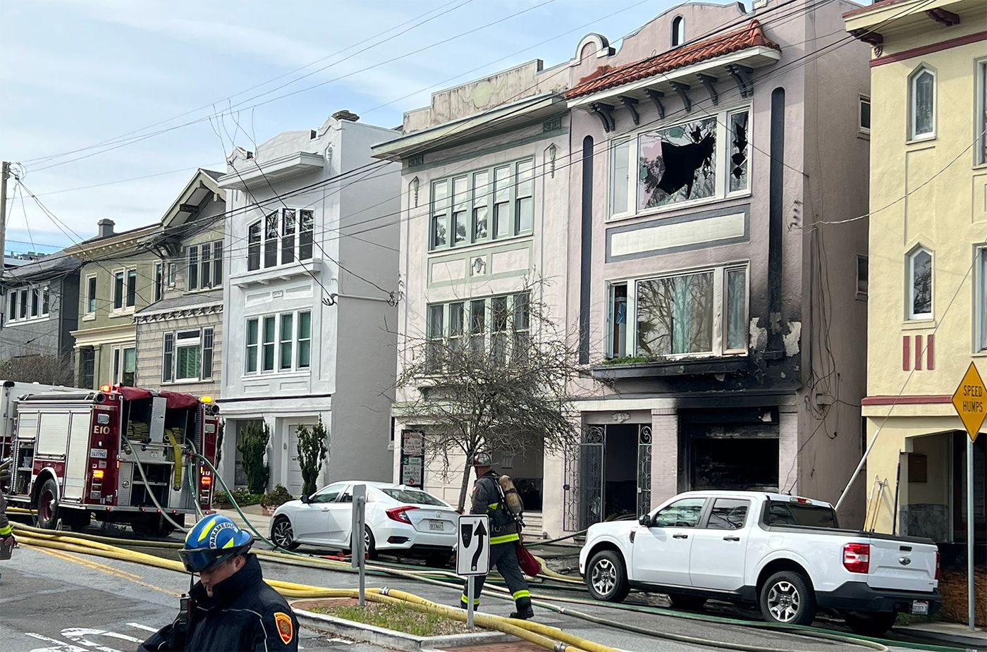 Two People Injured, One Cat Rescued, 13 Displaced In Richmond District Fire