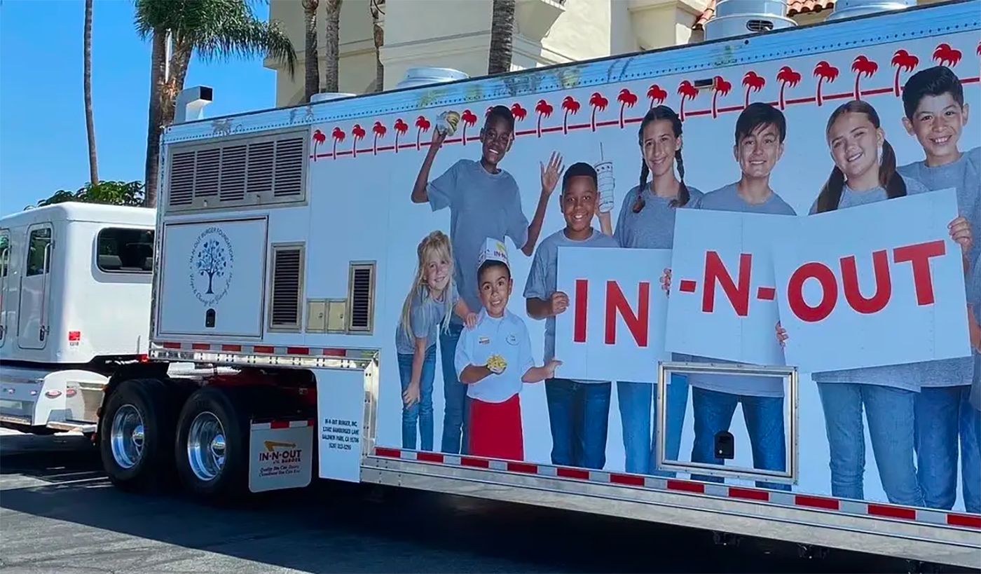 In-N-Out Has Launched a Burger Truck Serving Mini Double-Doubles