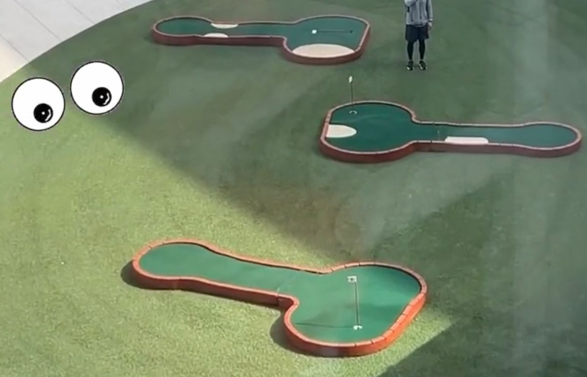 Photo du Jour: Putting Greens?