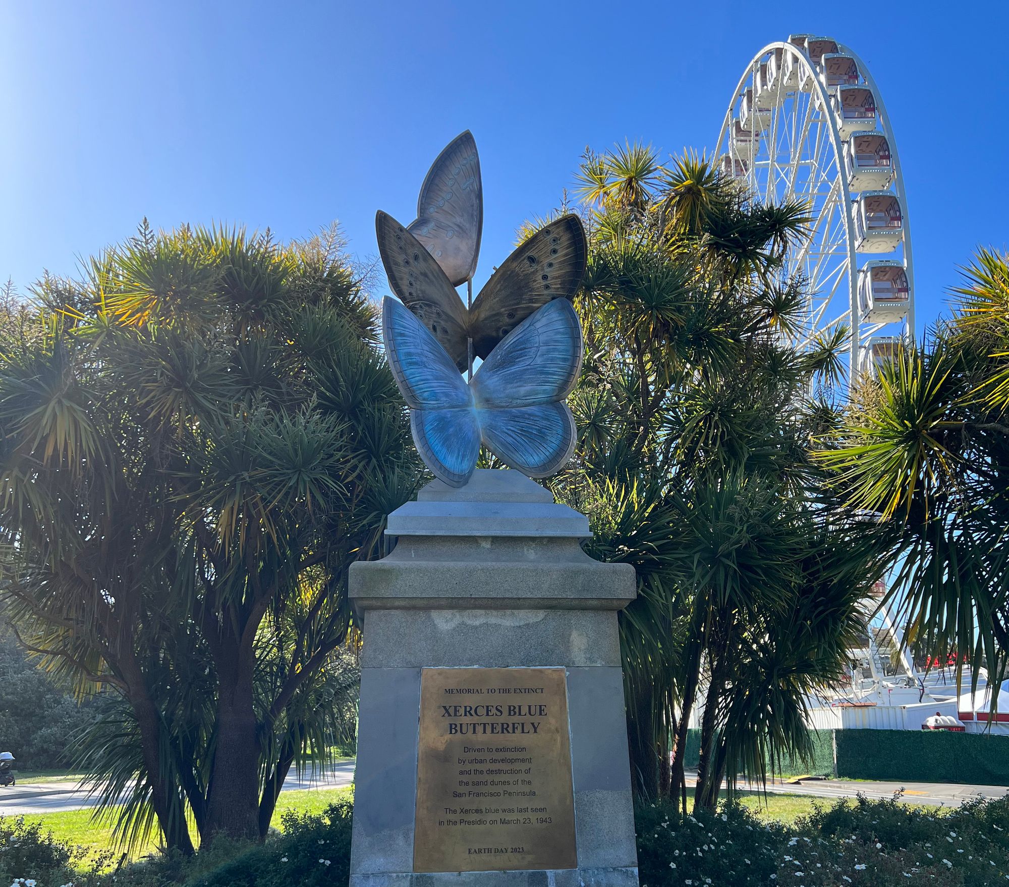 Rogue Butterfly Statue Goes Up in Golden Gate Park, But City Hall Swats ...