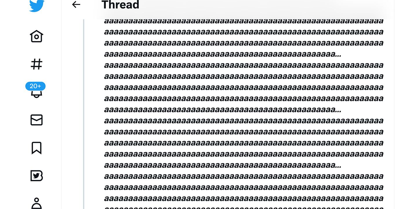 Twitter Bug Is Allowing People to Post Tweets That Are 84,000 ...