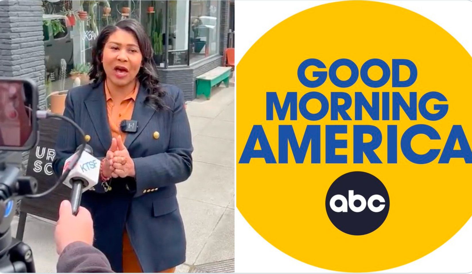 Mayor Breed Scoffs at ‘Good Morning America’ For Saying It Was Too ...
