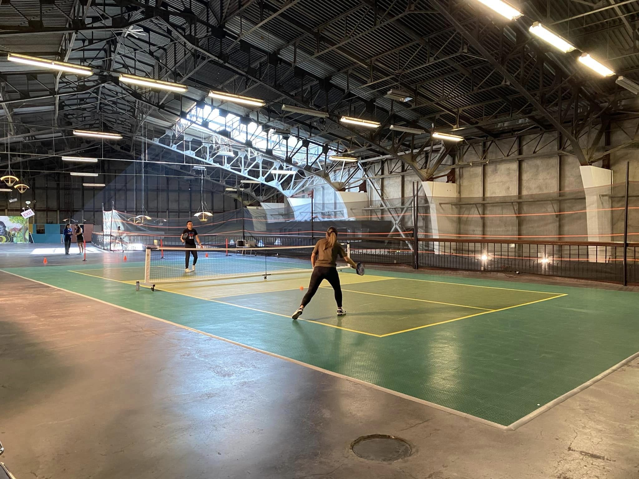 Day Around the Bay: Pickleball Court Opens at Palace of Fine Arts
