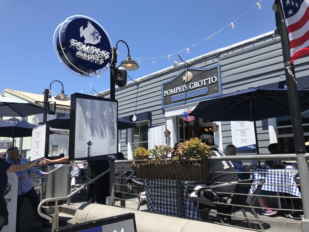 Fisherman’s Wharf Restaurants Pompei’s Grotto and Lou’s Fish Shack Both ...