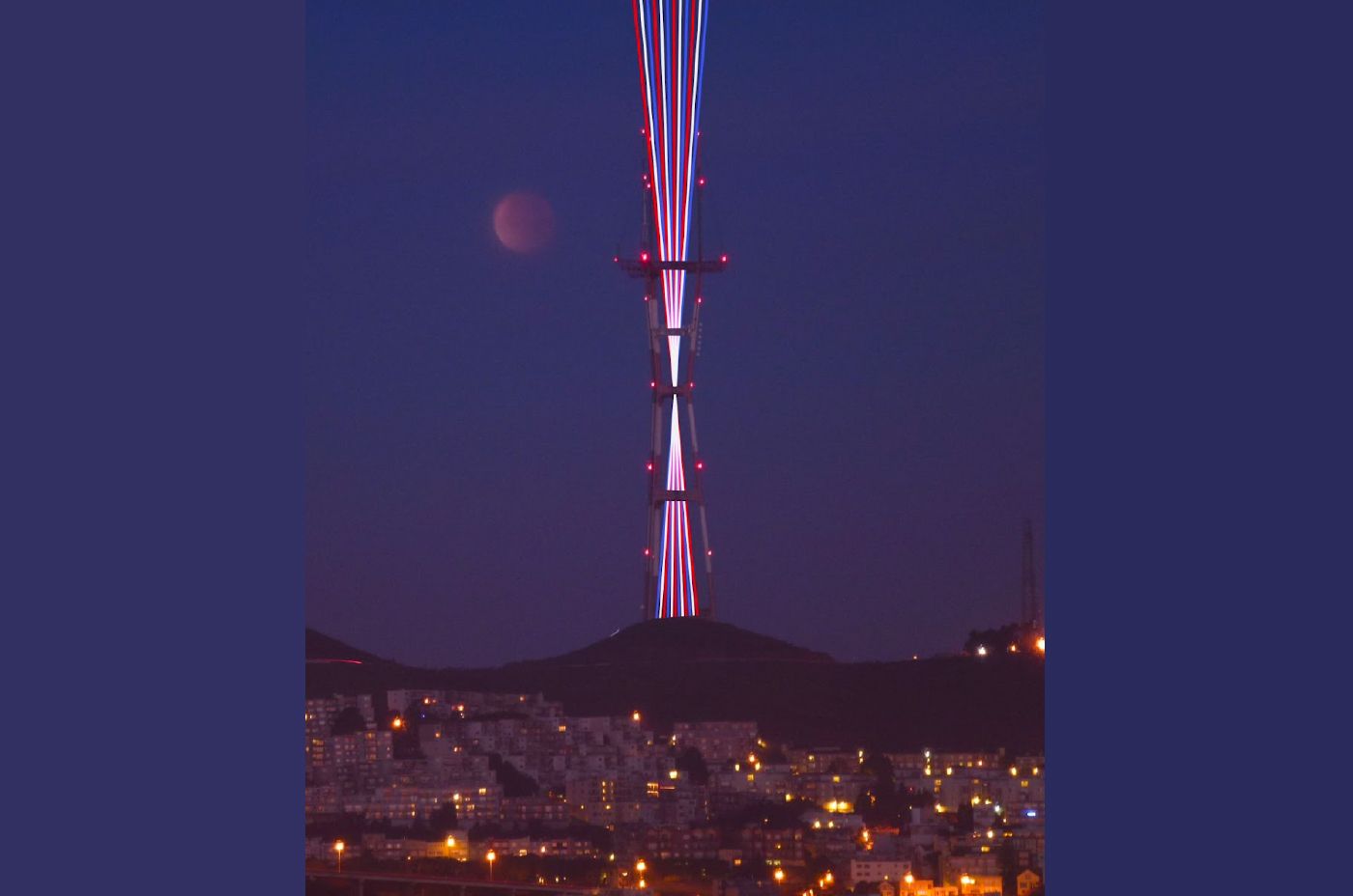Sutro Tower Will Have Red, White and Blue Lasers Shooting Through It ...