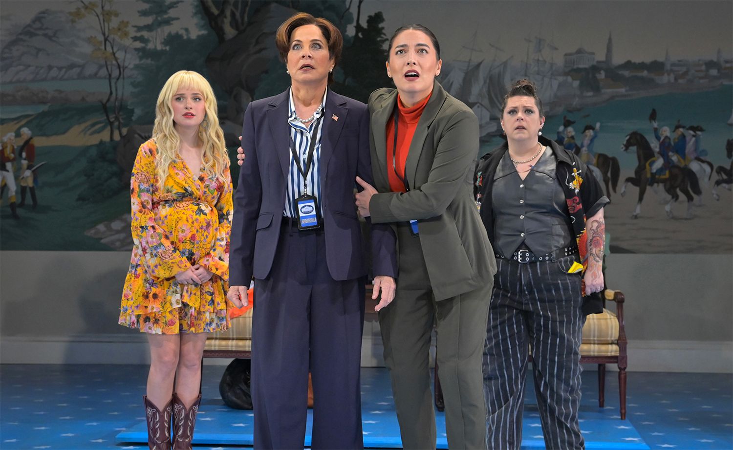 'POTUS' Offers Up a Feverish Feminist White House Farce at Berkeley Rep