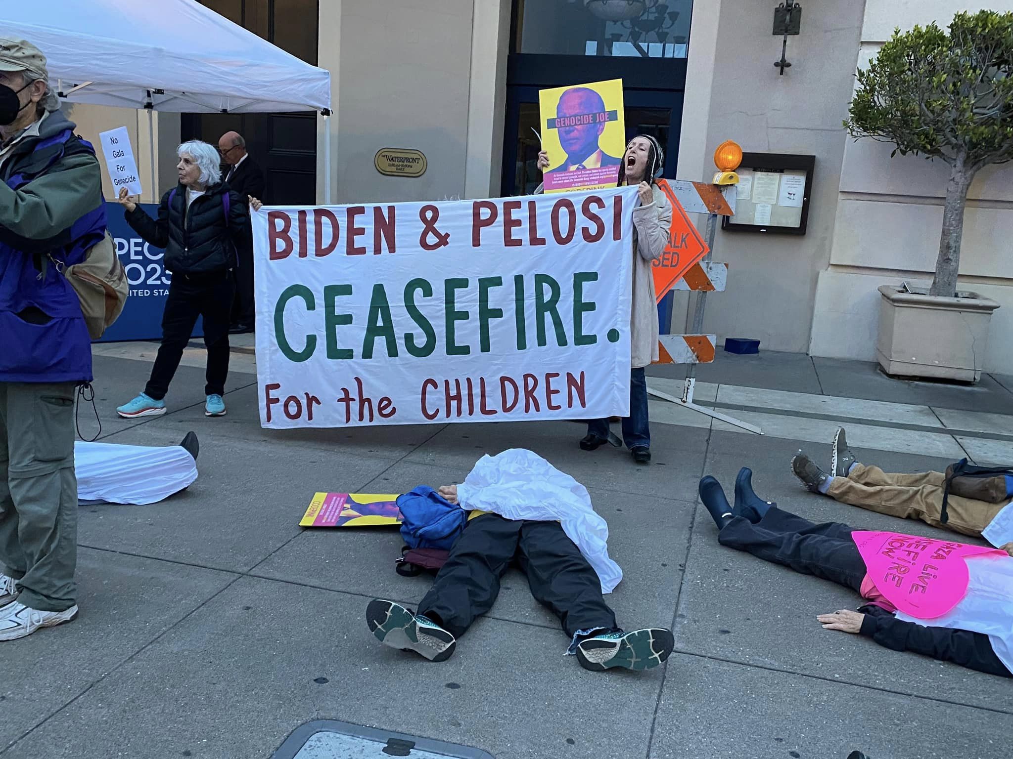 The Code Pink Crew Hits Nancy Pelosi’s House for Another Demonstration ...