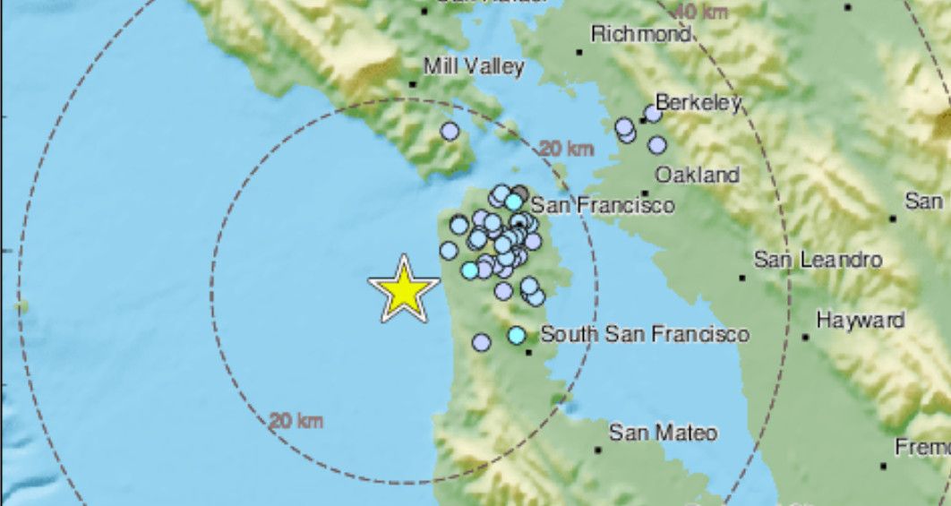Yep, That Was a 3.4M Earthquake In SF, With an Epicenter Apparently ...