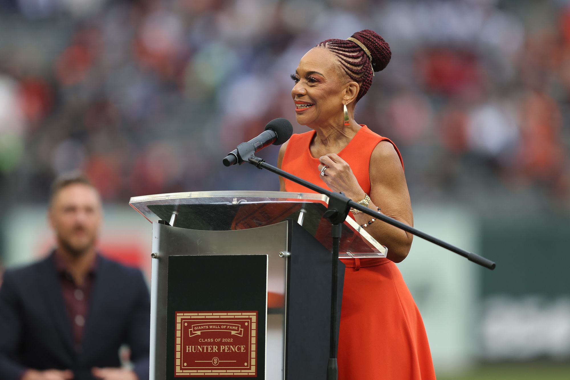 ‘Voice of the Giants' Renel Brooks-Moon is Leaving the Giants' Announcing Booth