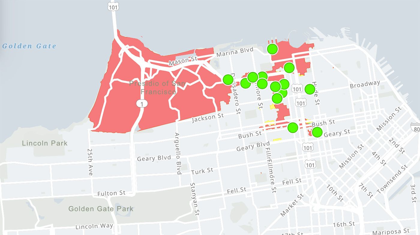 Power Outage Hits Russian Hill, Pac Heights, Presidio and Marina District