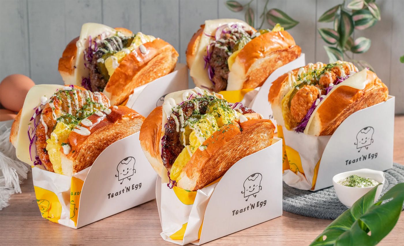 New Restaurant Toast'N Egg Brings Trendy Korean Street Toasts to the Sunset