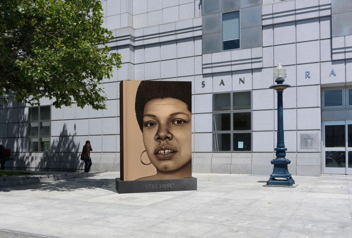 Day Around the Bay: Maya Angelou Monument Unveiled at SF Public Library