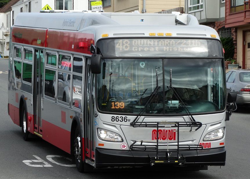 Car Crashes Into 48 Muni Bus In Noe Valley Causing Multiple-Vehicle ...