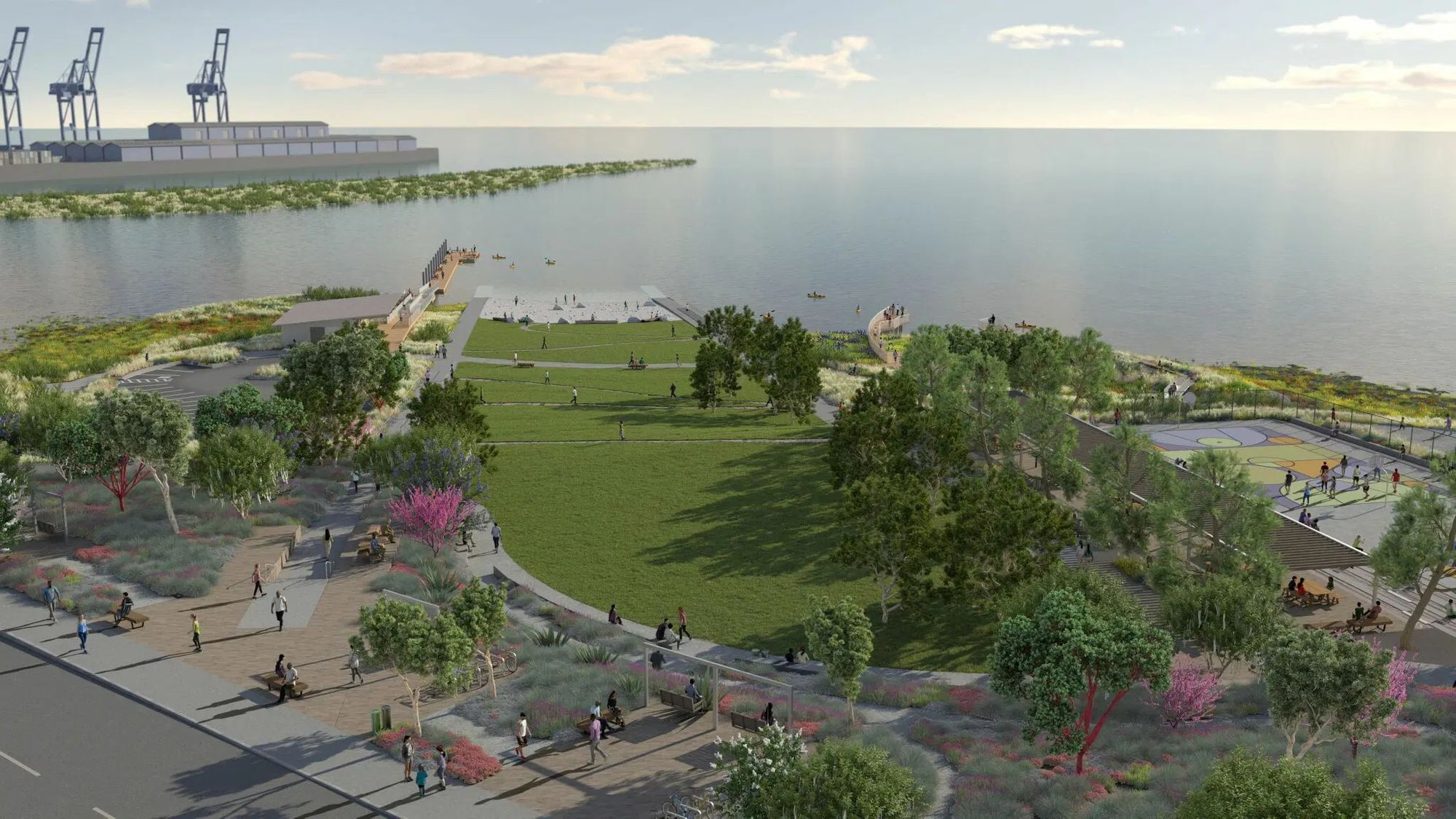 SF’s Most New Expensive Park Opening Saturday, as India Basin ...