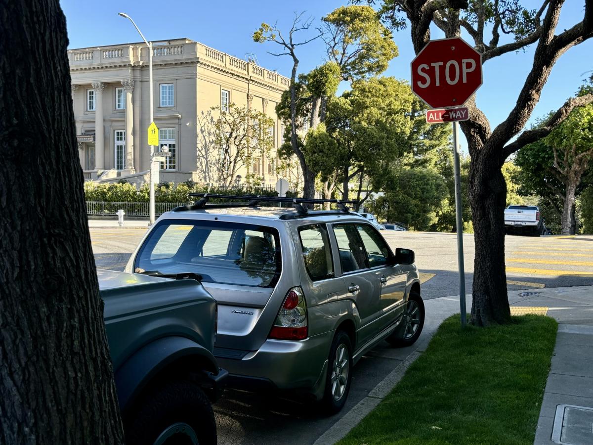 SF to Start Enforcing New ‘Daylighting’ Parking Law for Parking Within 20 Feet of a Crosswalk