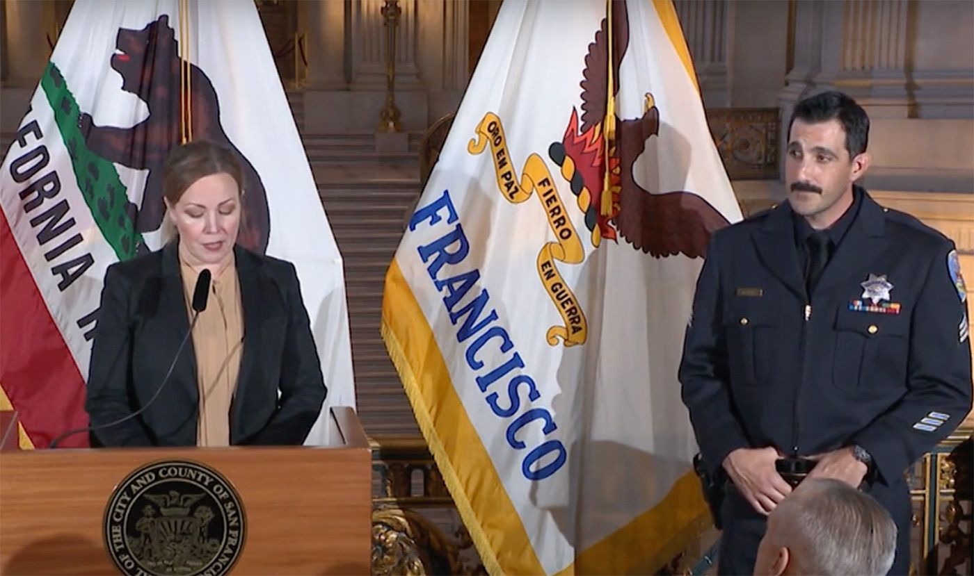 SFPD Honors Officer Who Identified Luigi Mangione During Nationwide Manhunt