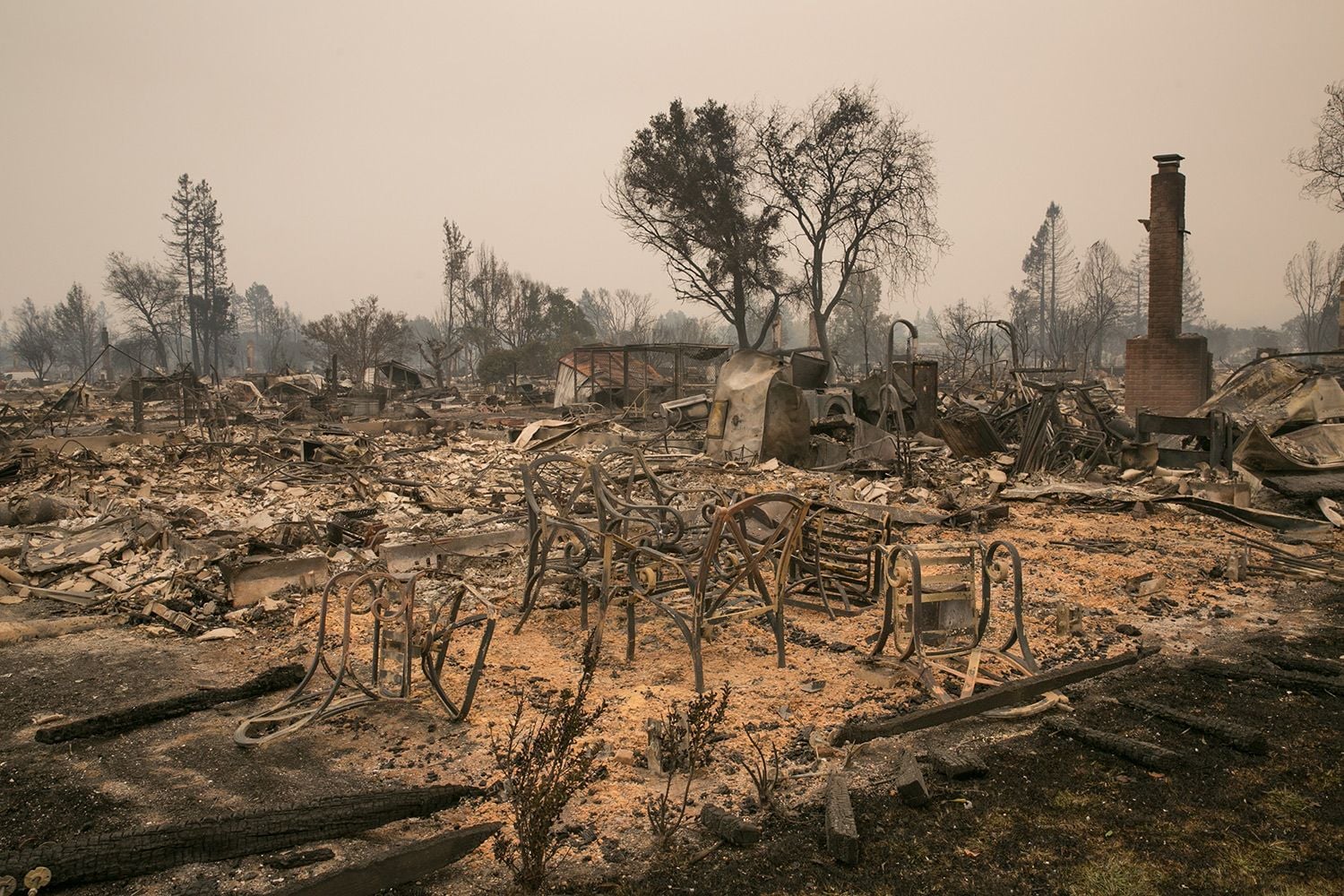 Wine Country Marks Eight Years Since Devastating Wildfires, as Rebuilding Is Still Ongoing In ...