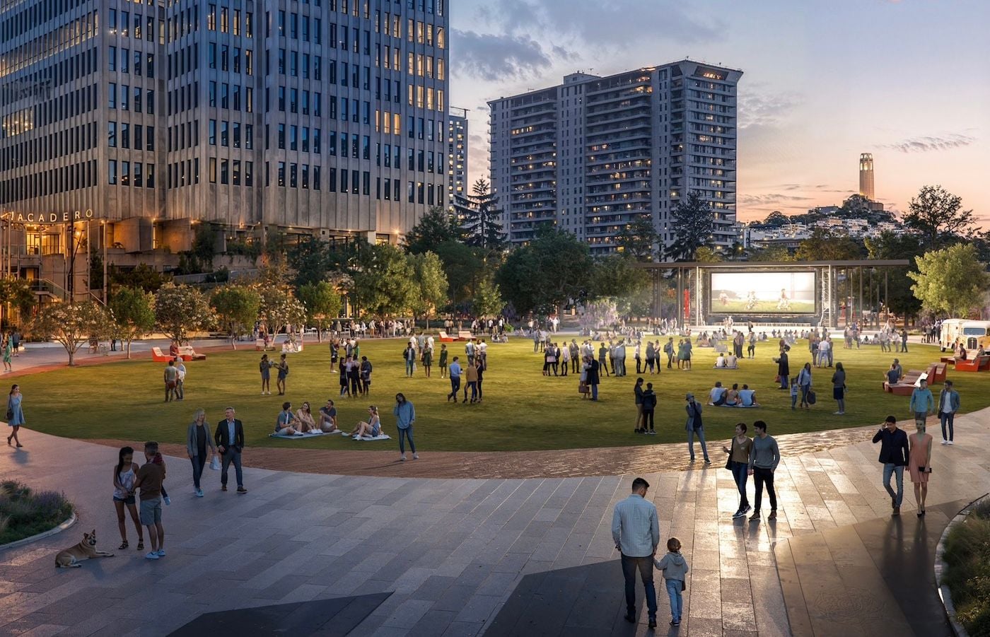 Day Around the Bay: Lurie Releases Final Concepts For Embarcadero Park ...
